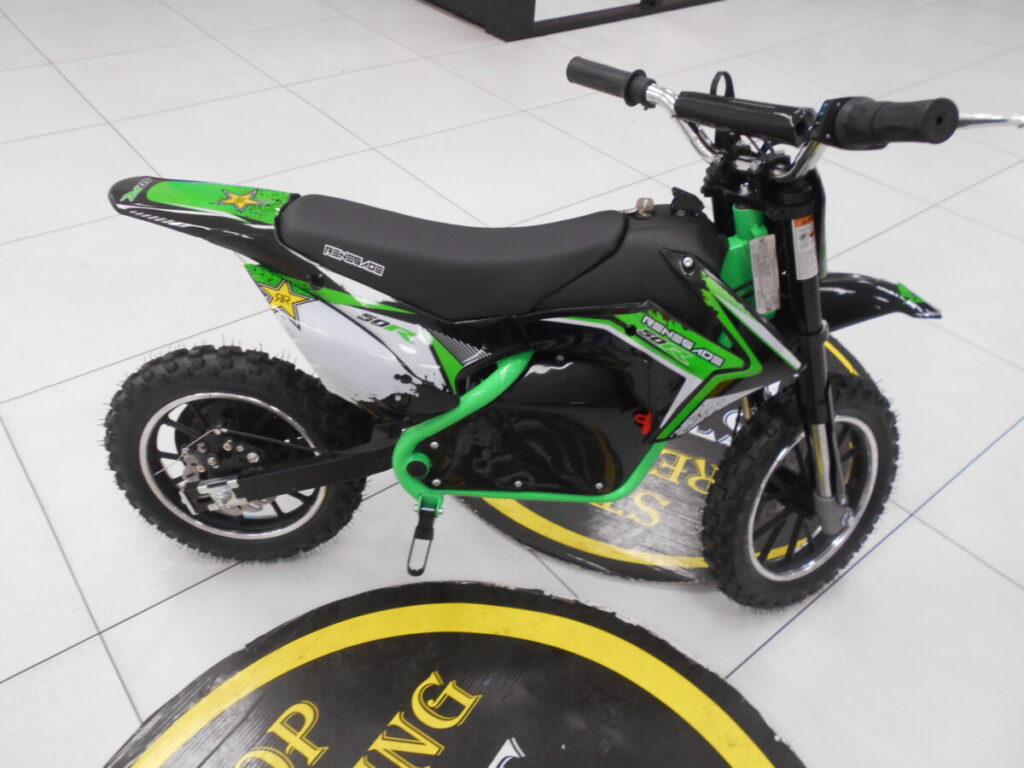 KIDS RENEGADE 50R 500W 36V Electric Mini Dirt Bike in BLUE – Lowes Of Larne