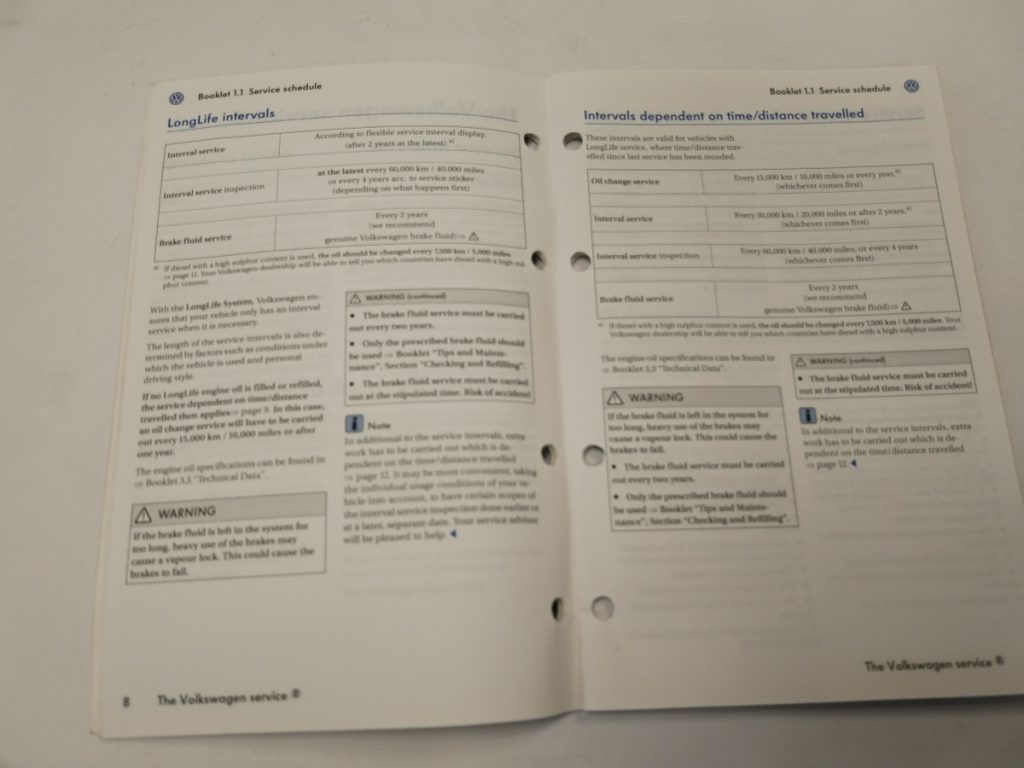 Volkswagen VW GOLF service book covers all models – Lowes Of Larne
